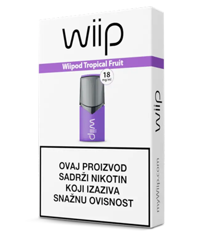 Wiip WiiPod aroma Tropsko voće 18 mg/ml