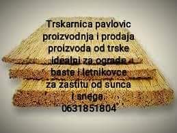 Trska pletena, proizvodi od trske stukatur i trscana izolacija