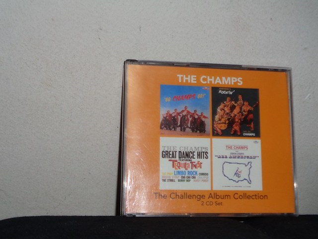 The Champs ‎– The Challenge Album Collection  2XCD