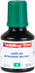 Refil za markere E-T25, 30ml Edding zelena