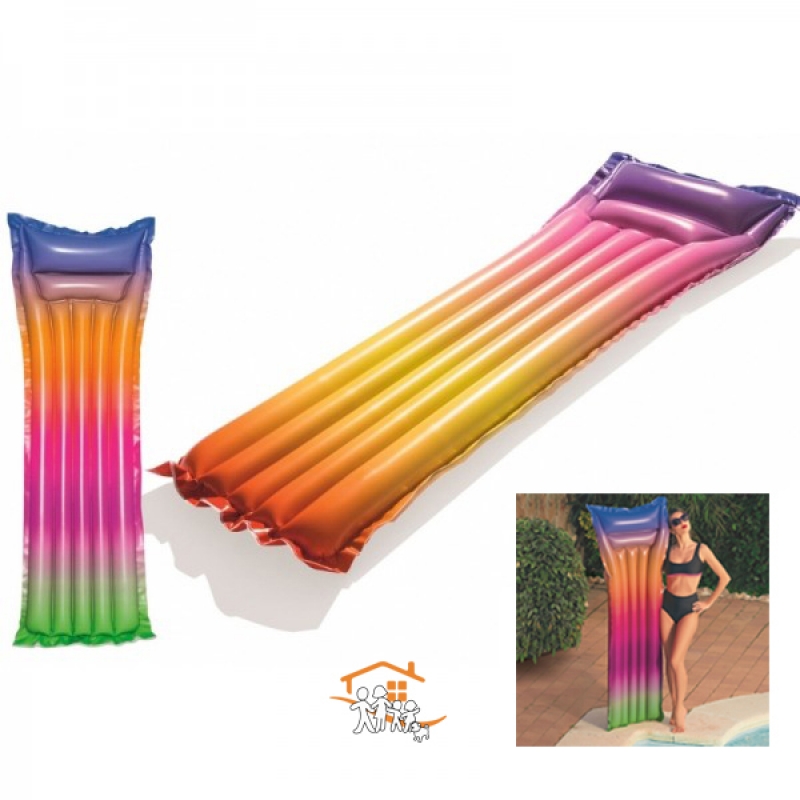 Dušek za vodu Bestway Rainbow 183x69cm 44041