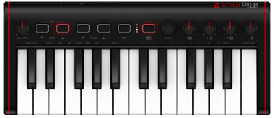 IK Multimedia iRig Keys 2 Mini MIDI kontroler