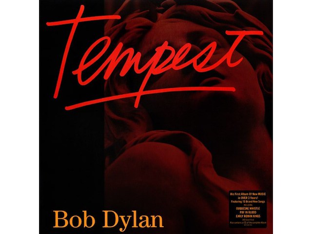 Bob Dylan – Tempest(2LP+ cd)/2012/