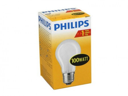 Philips standardna sijalica 100W E27 MAT PS010