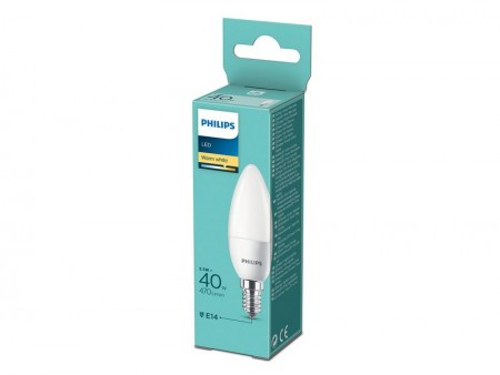 Philips PS725 LED 5.5W (40W) B35 E14 WW FR ND 1PF/6 DISC