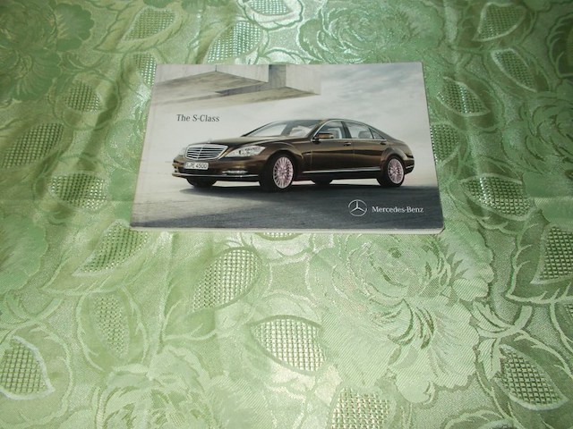 Mercedes Benz - S-Class - brosura na engleskom jeziku