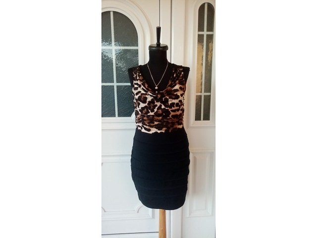 `LAURA SCOTT` evening  ANIMAL PRINT - NOVO