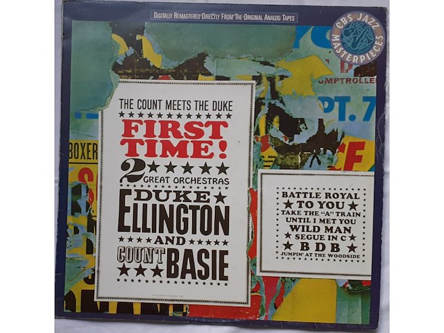 DUKE ELLINGTON &;;; COUNT BASIE - FIRST TIME!