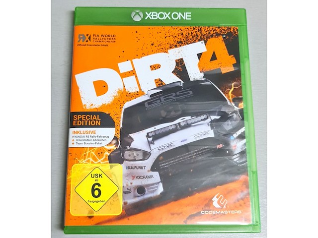 DIRT 4 Special Edition XBOX One