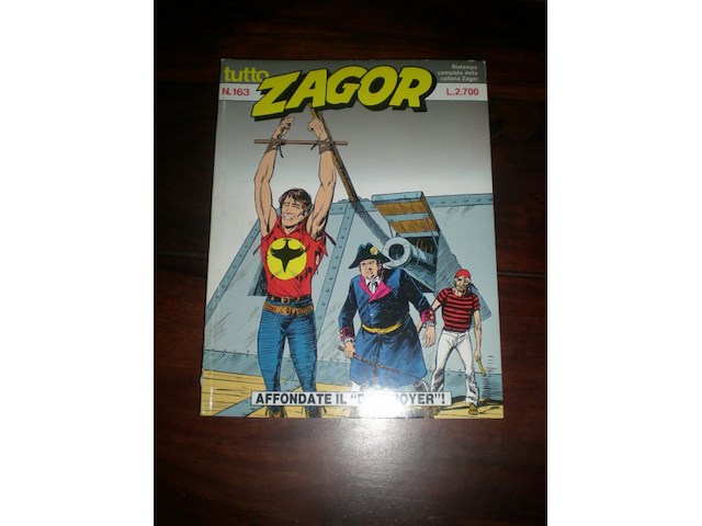 ZAGOR  TUTTO  163 AFFONDATE  IL  DESTROYER*