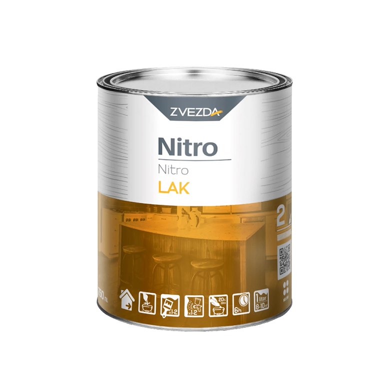 Nitro lak završni 0,75l