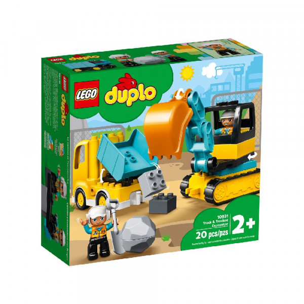 LEGO DUPLO TRUCK TRACKED EXCAVATOR