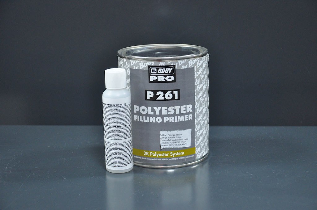 Body p261 polyester filling primer 1lit.