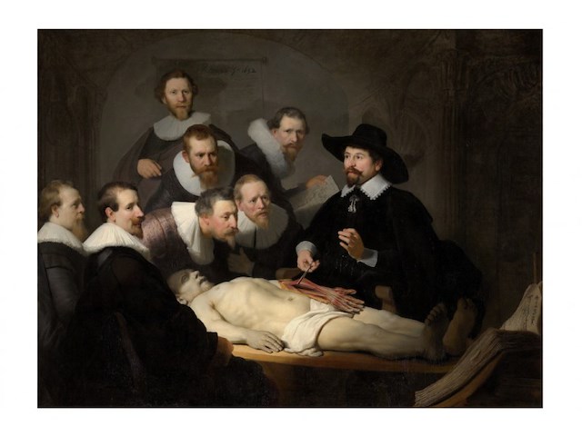 Rembrandt Van Rijn / Rembrant - The Anatomy Lesson