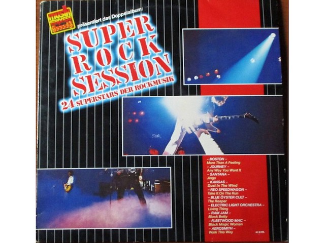 Various-Super Rock Session 2LP Original Europe (1984)