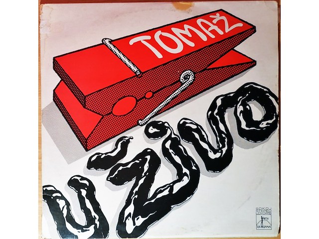 LP TOMAŽ DOMICELJ - Tomaž v živo (1977) NM/VG+