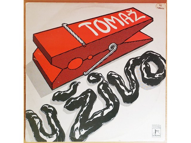 LP TOMAŽ DOMICELJ - Tomaž v živo (1977) ODLIČNA