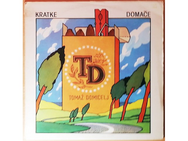 LP TOMAŽ DOMICELJ - Kratke domače (1982) MINT, ODLIČNA