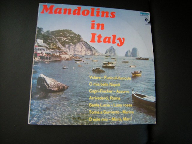 LP - CLAUDIUS ALZNER ORCHESTER - MANDOLINS IN ITALY
