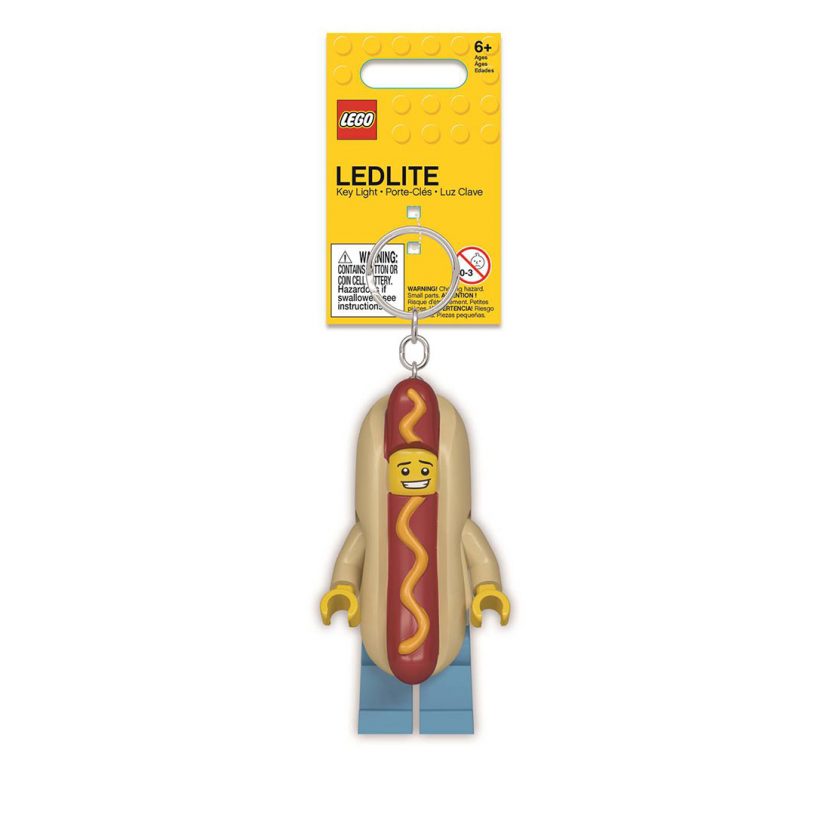 LEGO Classic privezak za ključeve sa svetlom: Hot dog