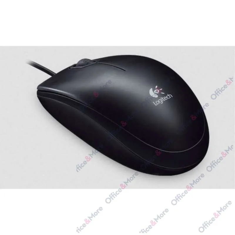 LOGITECH MIŠ OPTIČKI B100 CRNI