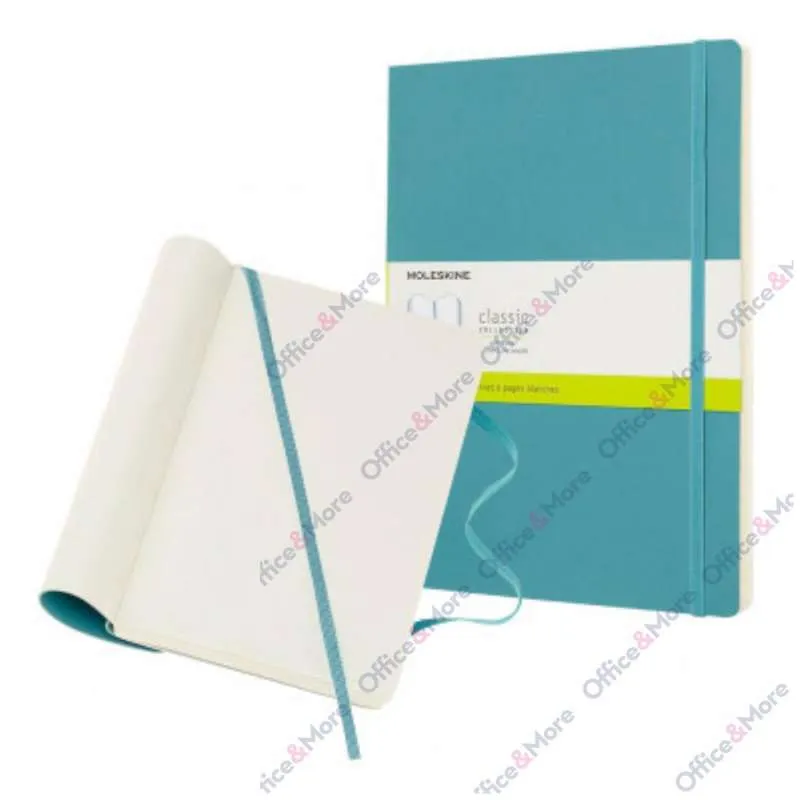 MOLESKINE NOTEBOOK XL PLA REEF BLUE SOFT