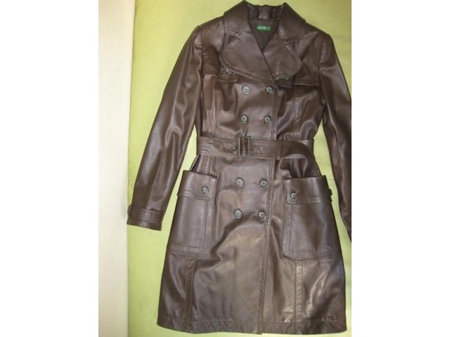 KOZNI MANTIL BENETTON (vel. I-44).....NOVO