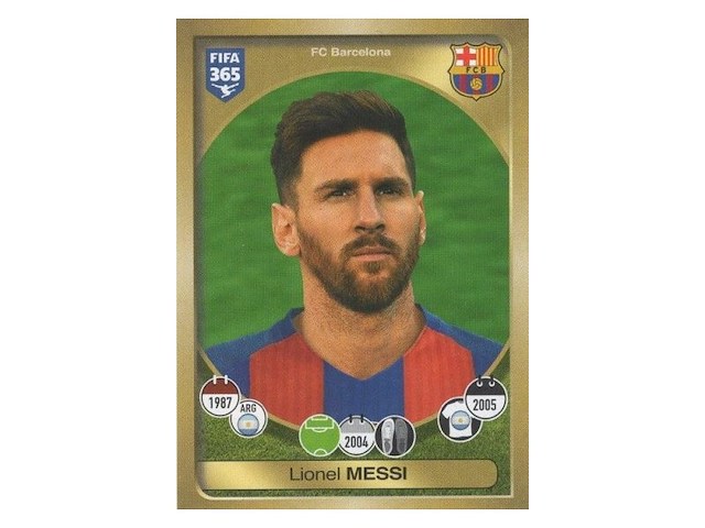 FIFA 365 2017 sličica br.071 ( 71 ) Lionel Mesi