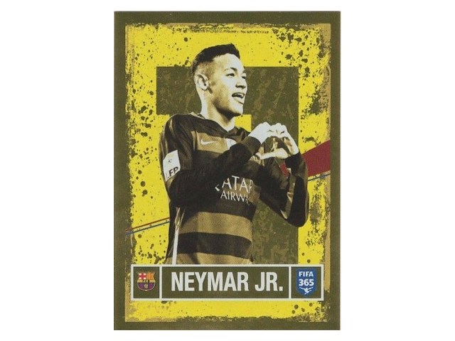 FIFA 365 2017 sličica br.005 ( 5 ) NEYMAR JR.