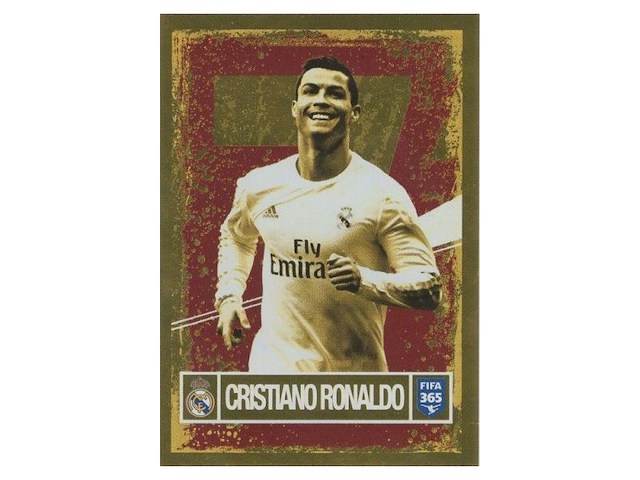 FIFA 365 2017 sličica br.004 ( 4 ) Ronaldo
