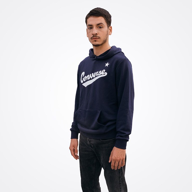 CONVERSE Duks sa kapuljačom script pullover hoodie ft M