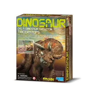 4M Iskopaj dinosauruse - triceratops (4M03228)