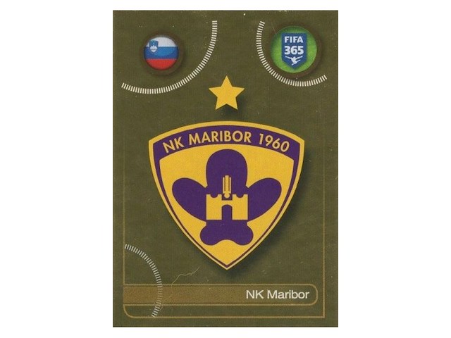 FIFA 365 2017 sličica br.277 grb NK Maribor