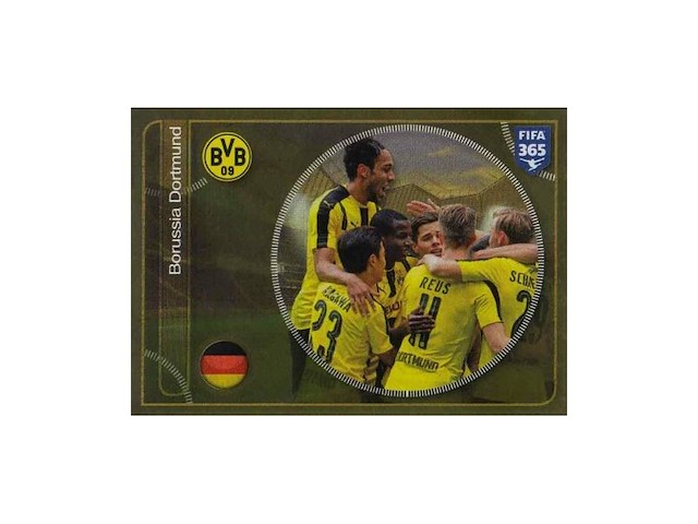 FIFA 365 2017 sličica br.248 radovanje Borussia Dortmun