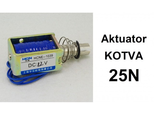 Elektromagnetna kotva - prekidac - 25N - 12V