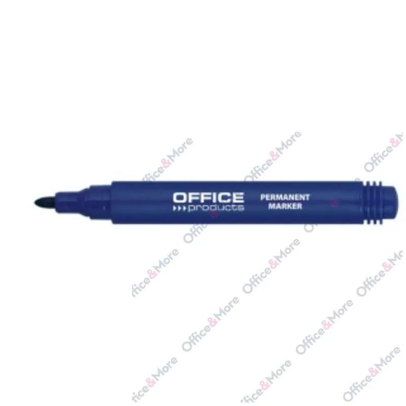 OFFICE PR. MARKER PERMANENT PLAVI