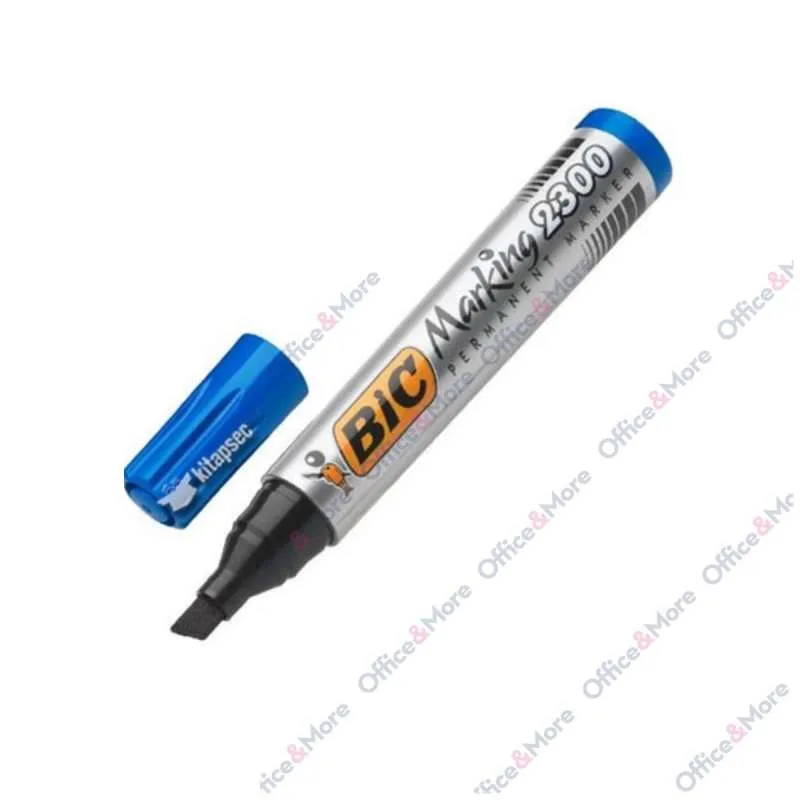 BIC MARKER PERM.KOSI PLAVI 2300