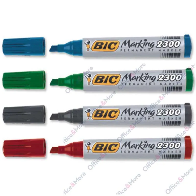 BIC MARKER PERM.KOSI CRNI 2300