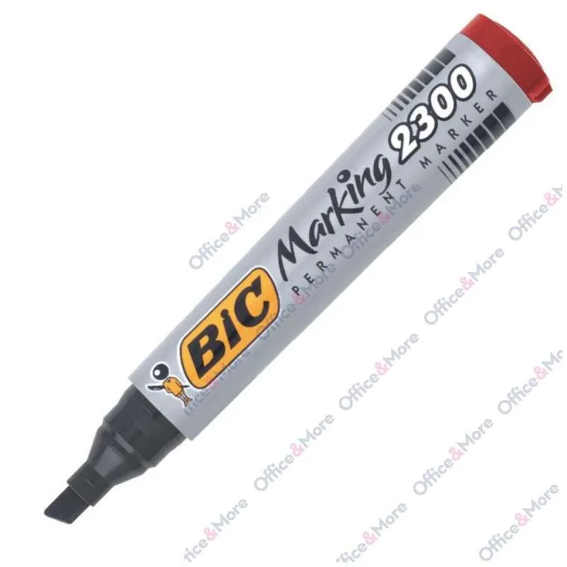 BIC MARKER PERM.KOSI CRVENI 2300