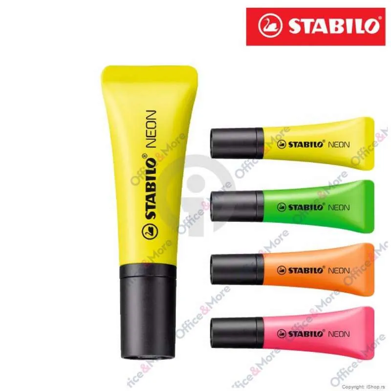 STABILO MARKER TEKST NEON U TUBI ROZE 72/56