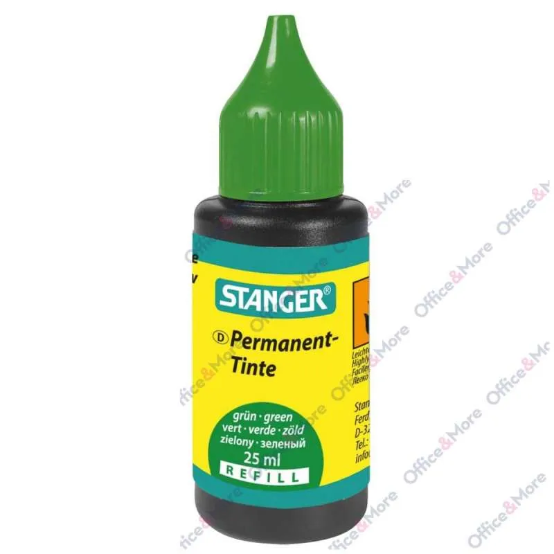 STANGER REFIL ZA PERMANENTNE MARKERE 25ML ZELENA