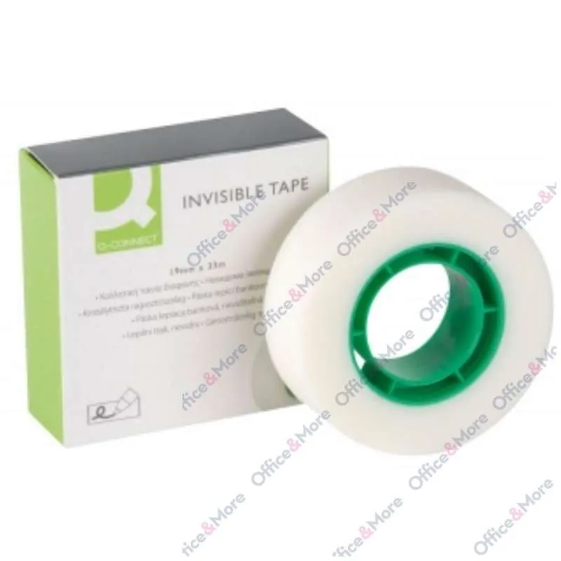 Q-CONNECT LEPLJIVA TRAKA INVISIBLE 19MM/33M