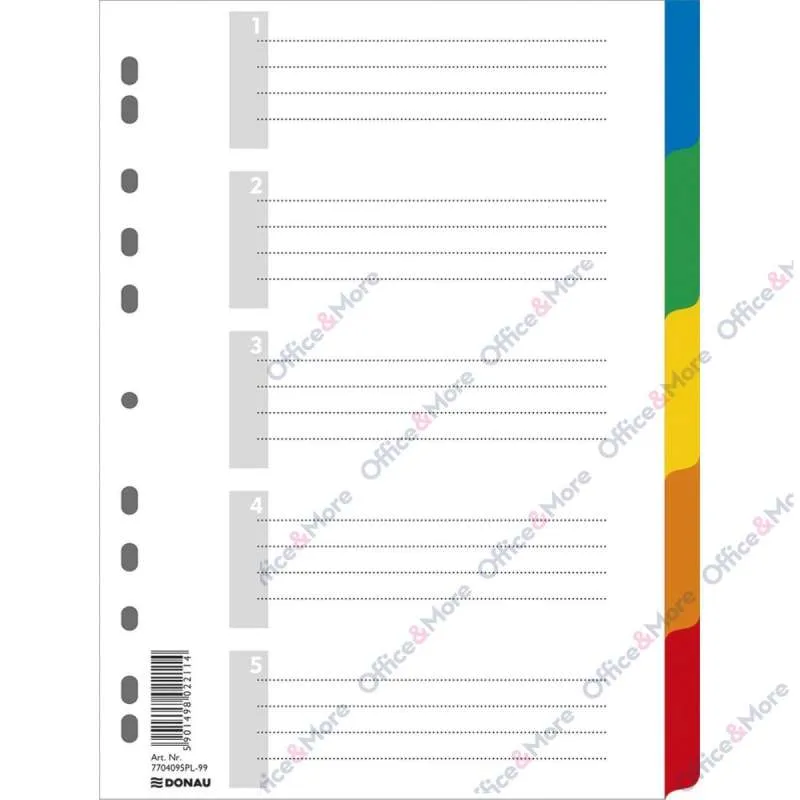 DONAU INDEX PVC 5 BOJA