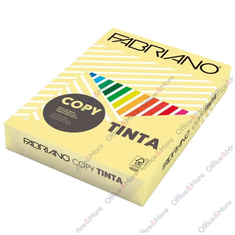 FABRIANO FTK A4 80G PASTEL BANANA 1/500