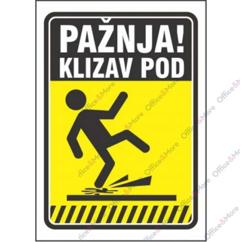 NALEPNICA KLIZAV POD A7 PVC