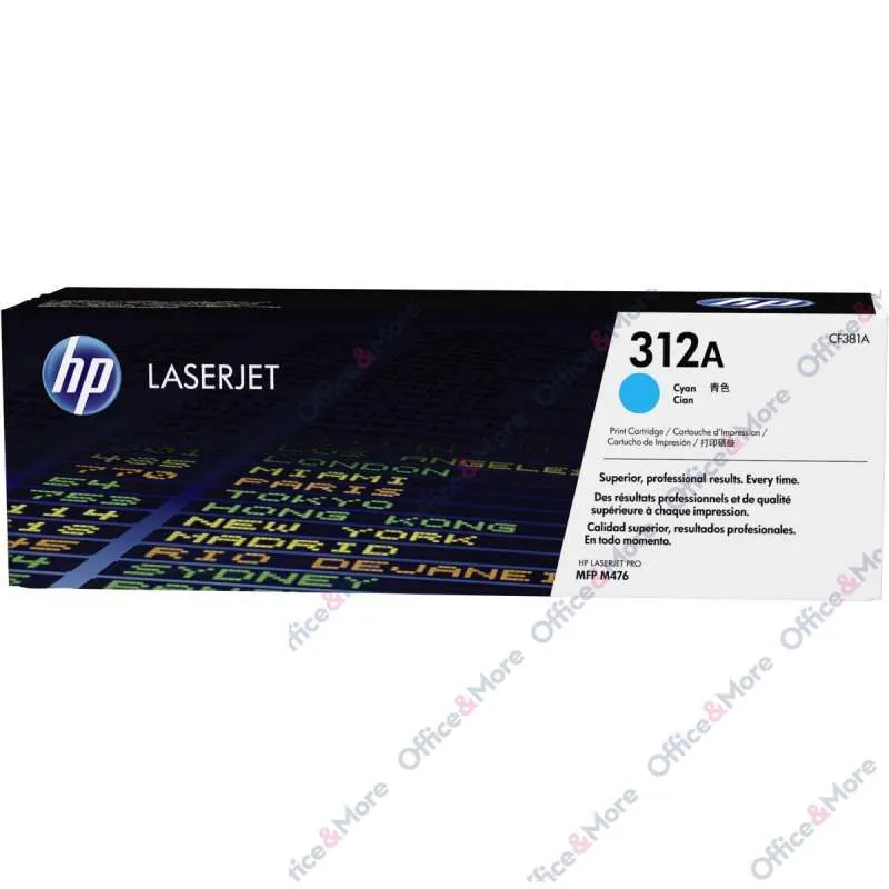 HP TONER CF381A No.312 CYAN