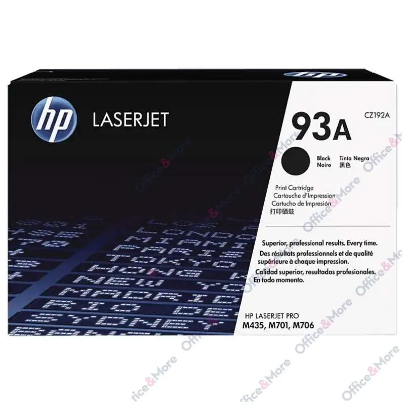 HP TONER CZ192A No.93A BLACK