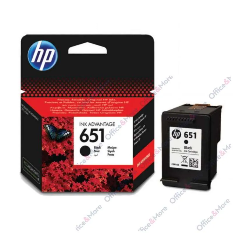 HP KERTRIDŽ C2P10AE No.651 BLACK