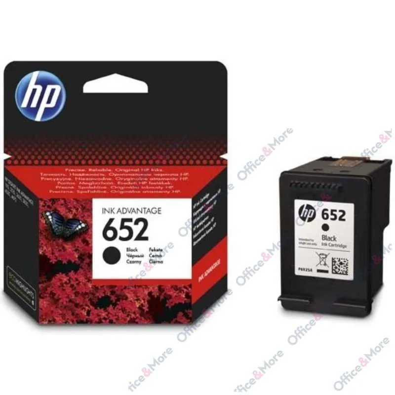 HP KERTRIDŽ F6V25AE No.652 BLACK