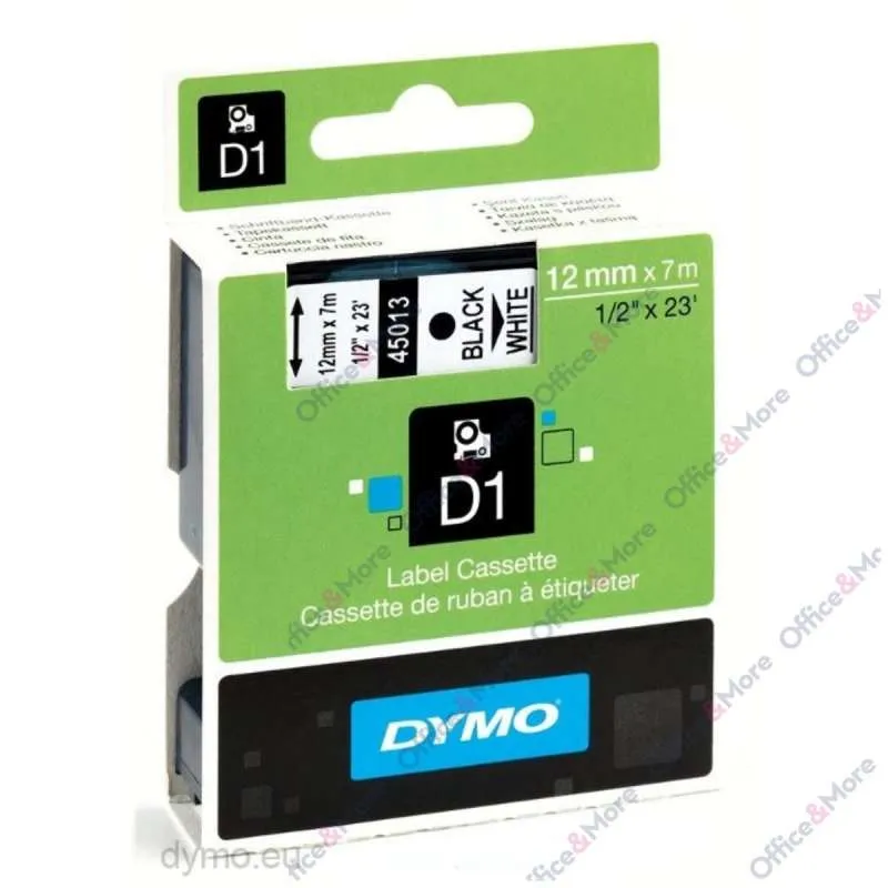 DYMO TRAKE 6mm CRNO NA BELO D1-S